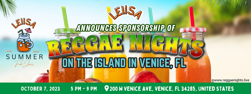 Reggae Nights on the Island: A Fusion of Rhythms and Refreshments Spon ...